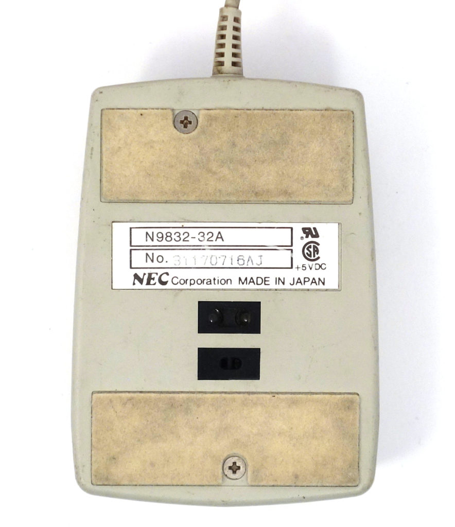 1986 — NEC Crystal mouse — Mouses